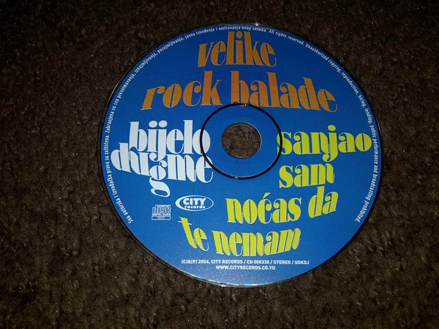 Bijelo Dugme - Velike rock balade , ORIGINAL (!)