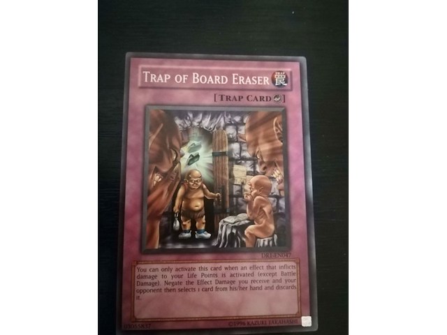 Yu-GI-OH!- Trap of Board Eraser