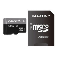 SD Card 16 GB A-DATA AUSDH16GUICL10-RA1