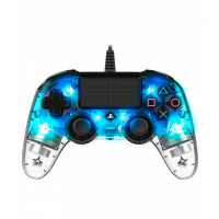 Nacon PS4 Wired Illuminated Compact Blue
