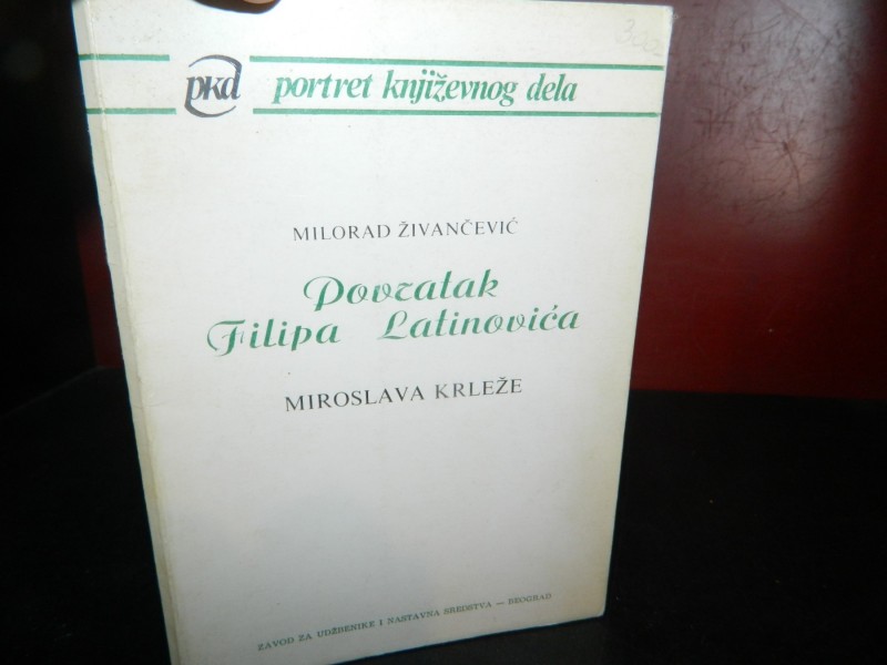 Povratak Filipa Latinovića Miroslava Krleže, Živanče