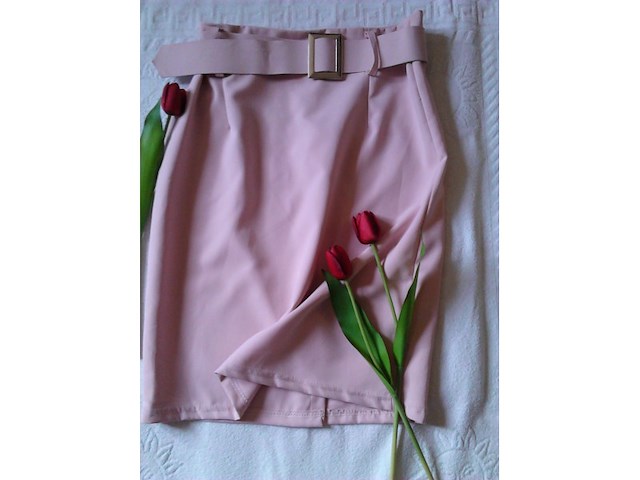 Suknja -prljavo roze