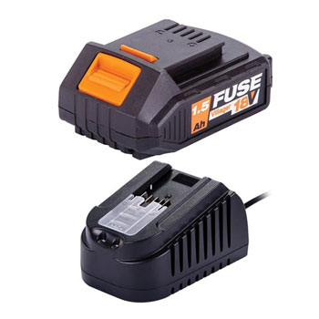 Villager Fuse set baterija 1.5Ah + punjač 1.65A 060106