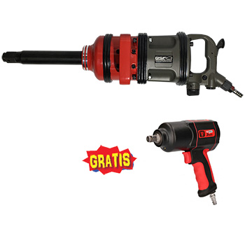 Pneumatski pištolj 1" + GRATIS KS Tools pneumatski udarni odvijač 1/2" SF-TRZMA16L-KS