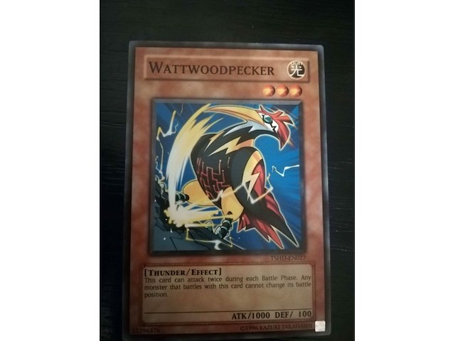 Yu-GI-OH!- Wattwoodpecker