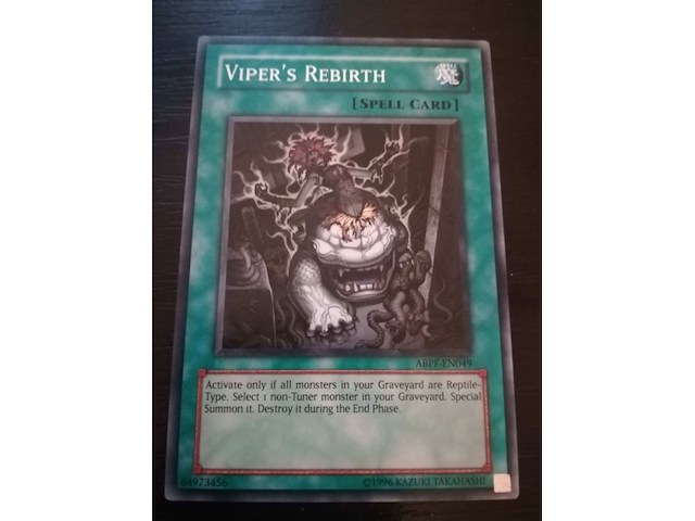 Yu-GI-OH!- Viper`s rebirth