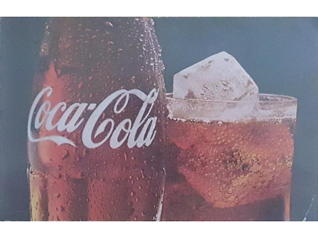 Čestitka `Coca Cola`  Slovin-Genex Jugoslavija