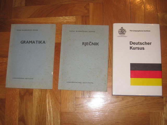 Linguaphone kurs nemačkog jezika. VIDI OPIS!!!