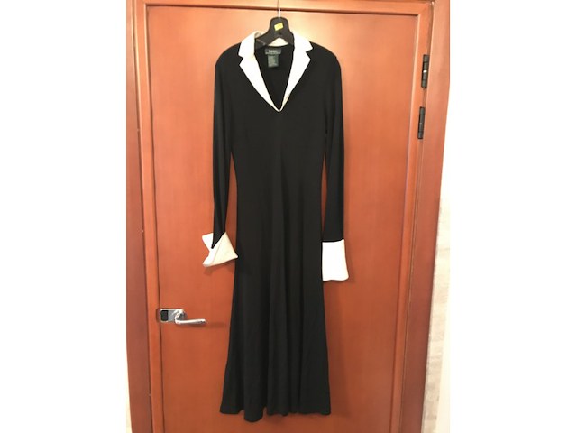 Ralph Lauren crna haljina, vel S