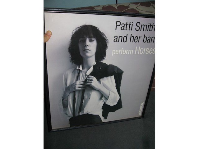 Patti Smith Horses poster (bez rama) moguce dobiti grat