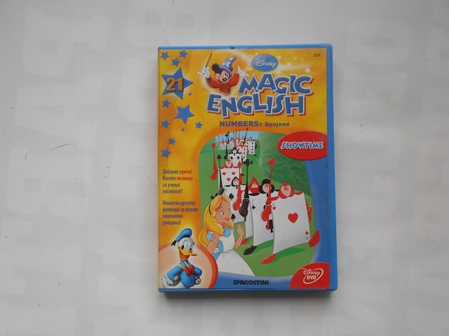 Magic english br.21 , Disney  DeAgostini , eng. za decu