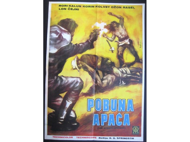 POBUNA APACA filmski plakat