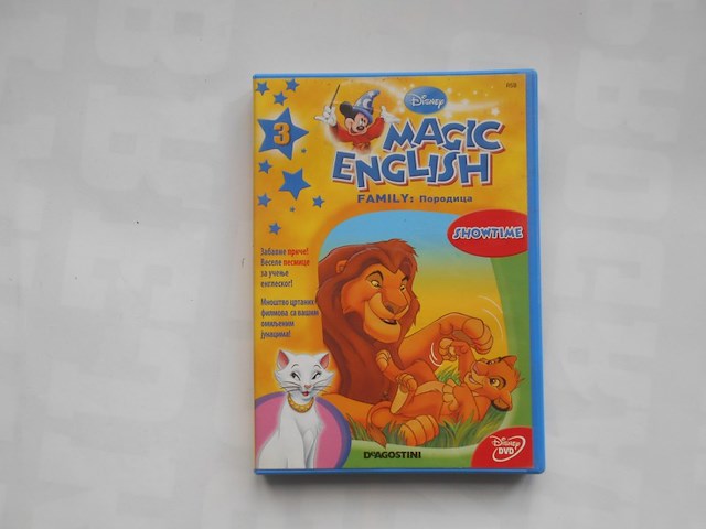 Magic english br. 3, Disney  DeAgostini , eng. za decu