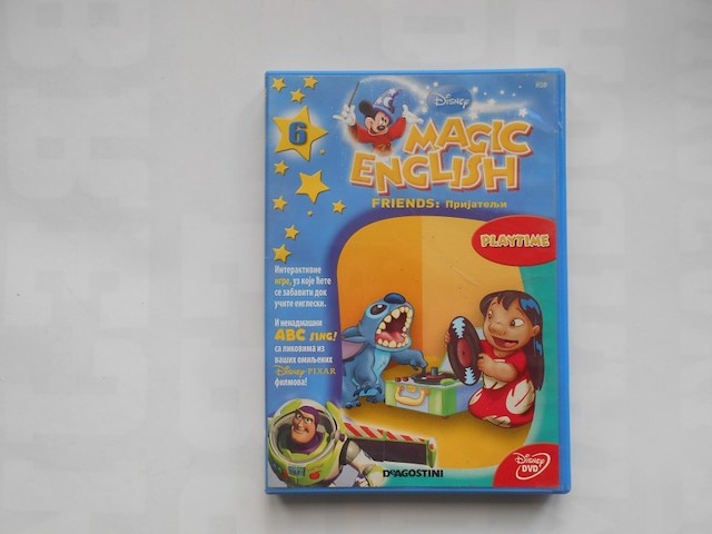 Magic english br.6 , Disney  DeAgostini , eng. za decu