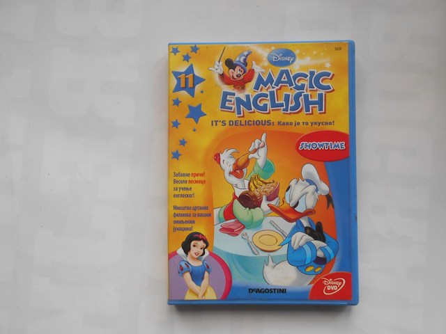 Magic english br. 11, Disney  DeAgostini , eng. za decu