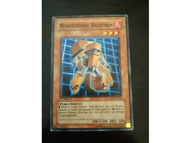 Yu-GI-OH!- Morphtronic Datatron