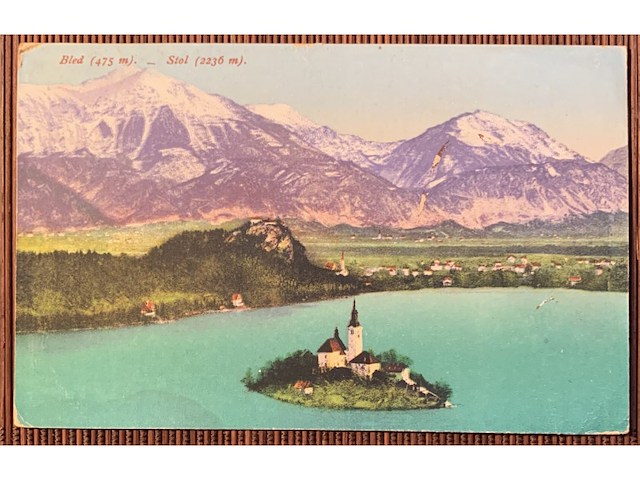 razglednica Bled Slovenija (3786.)