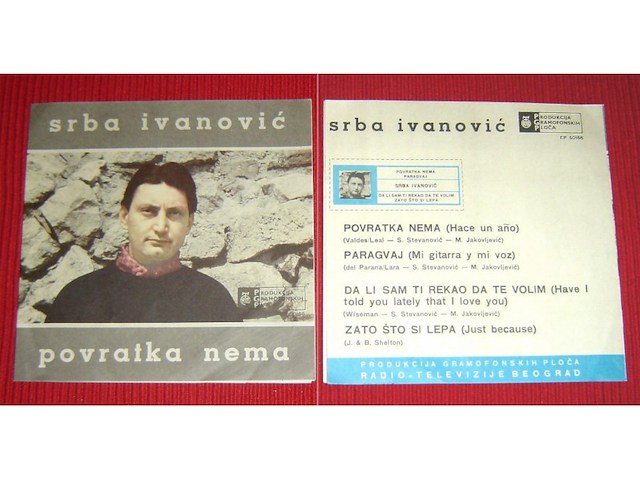 SRBA IVANOVIĆ - Povratka Nema (EP)