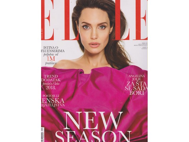 ELLE mart 2018 / Angelina JOLIE + Ženska PRIJATELJSTVA