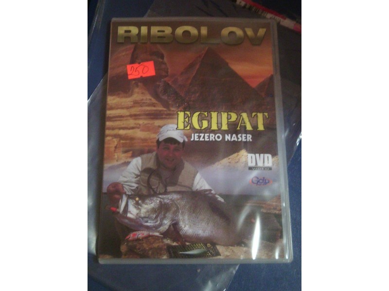 DVD RIBOLOV - EGIPAT JEZERO NASER