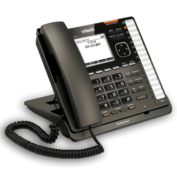 VTech VSP735 SIP Telefon sa 5 SIP liniija 32 programabilna tastera