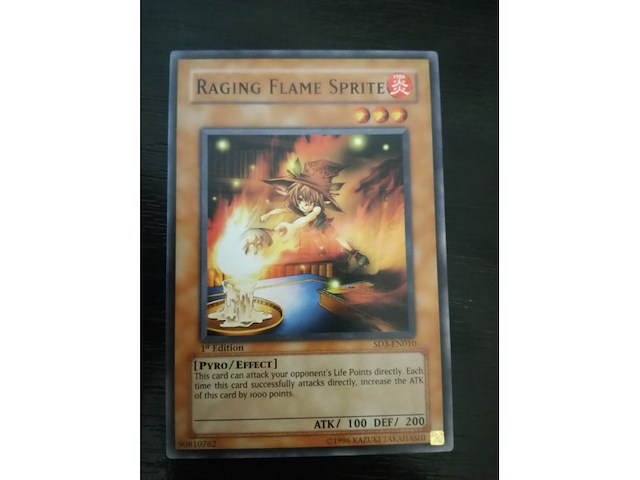 Yu-GI-OH!- Raging Flame Sprite