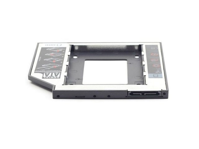 MF-95-01 Gembird Fioka za montazu 2.5 SSD/SATA HDD(do 9.5mm) u 5.25 leziste u Laptop umesto optike