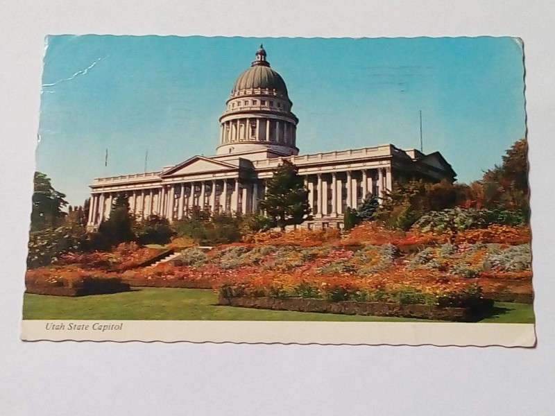 Utah State Capitol - Amerika USA - Putovala 1969.godine