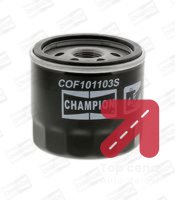 Filter za ulje CHAMPION COF101103S - Punto 2 1.2