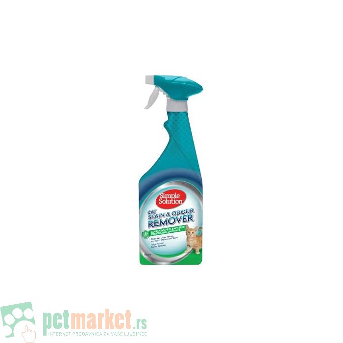 Simple Solution: Sredstvo za čišćenje Stain+Odour Remover Cat, 750 ml