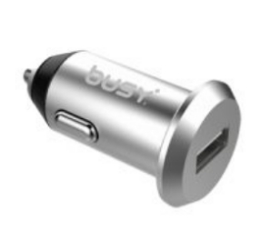 BUSY USB CAR CHARGER QC 3.0A ALUMINIJUM