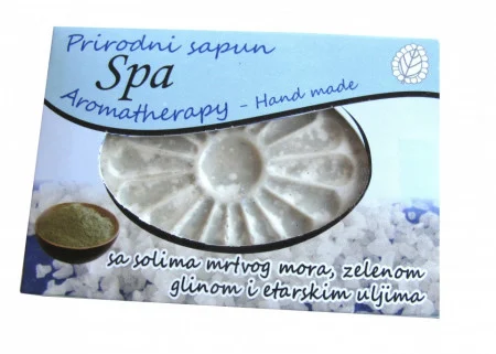 PRIRODNI AROMATHERAPY SAPUN SA SOLIMA I GLINOM - SPA 75g