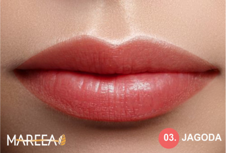 Prirodni ruž za usne Lipstick No 03 JAGODA