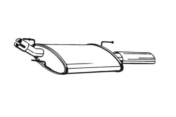 Izduvni lonac Ford Puma 97-06, zadnji lonac