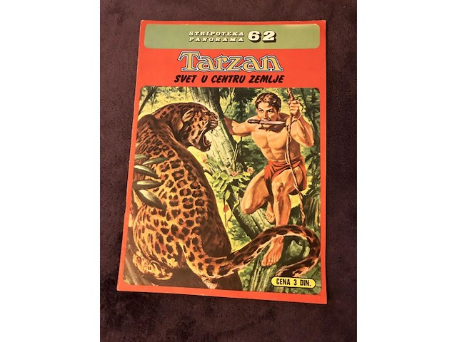 stripoteka 62 - Tarzan (svet u centru zemlje)