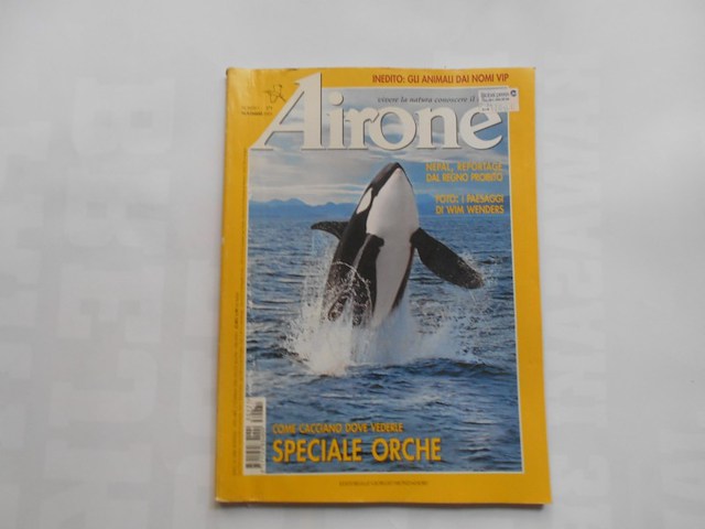 Airone no.271, nov..2003.italijanski prirodnjački čas.