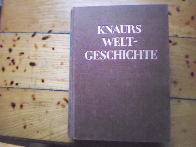 KNAURS WELTGESCHICHTE ILUSTROVANO