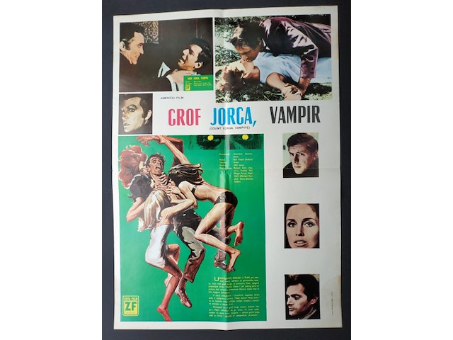 GROF JORGA, VAMPIR - filmski plakat