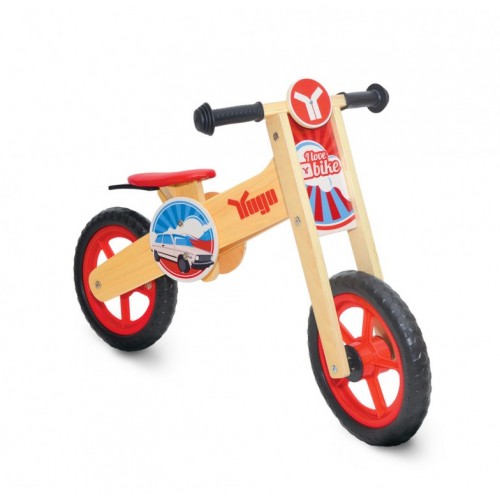 Balans Bicikl Bike Wooden Yugo Red