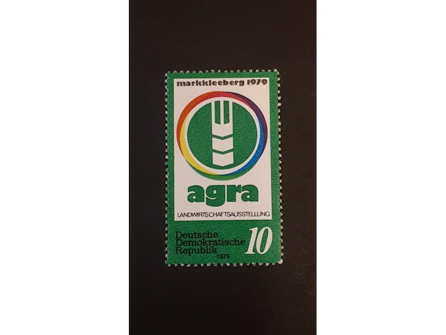 DDR 1979. 12 - Agra ** Kompl. serija