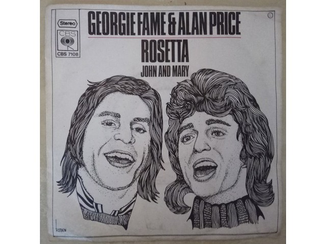 Georgie Fame &; Alan Price ‎– Rosetta