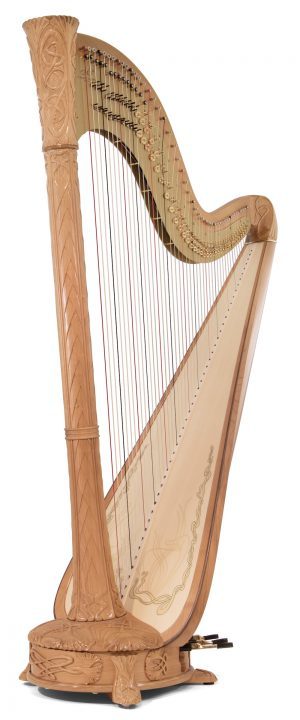 Camac harfa Art Nouveau 47 žica