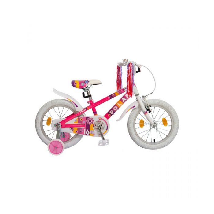 Bicikl Polar Junior Girl 16 pink-white