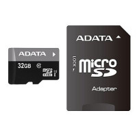 SD Card 32 GB A-DATA AUSDH32GUICL10-RA1