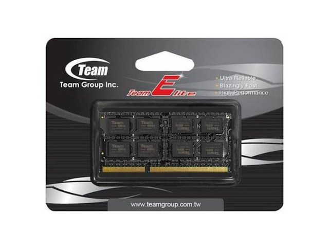 TeamGroup DDR3 TEAM ELITE SO-DIMM 4GB 1600MHz 1,35V 11-11-11-28 TED3L4G1600C11-S01