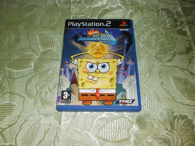 Sponge Bobs Atlantis Square Pantis - Sony PS 2