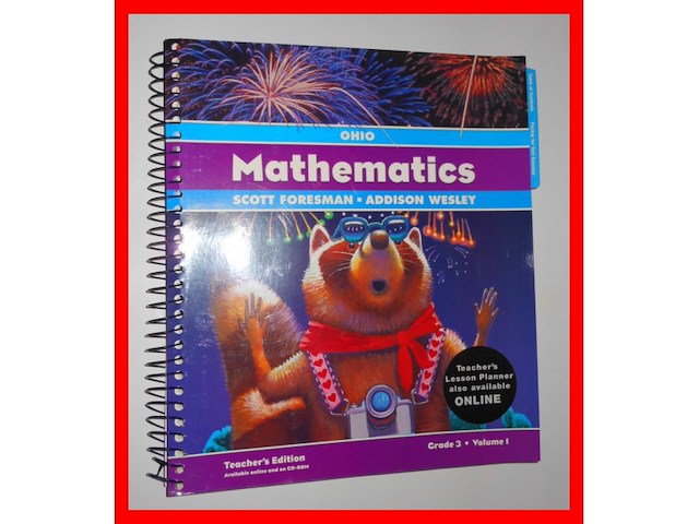 Ohio Mathematics Grade 3 Volume 1 Teacher`s Edition