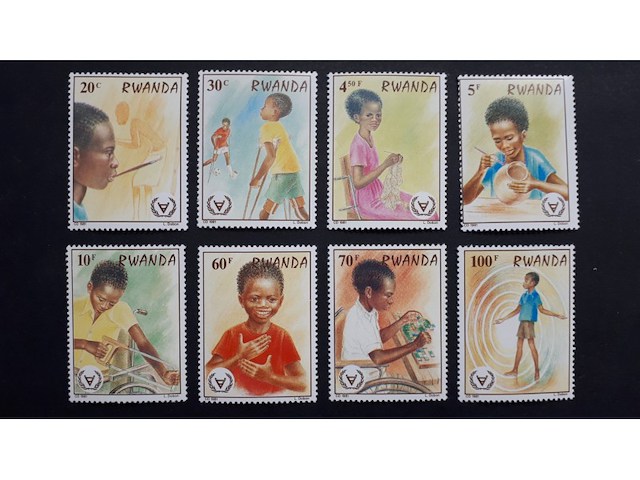 Ruanda 1981. - Deca ** Kompl. ser.