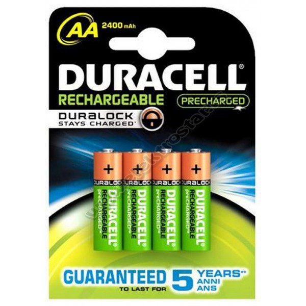 BATERIJA AA 2400mah DURACEL PUNJ