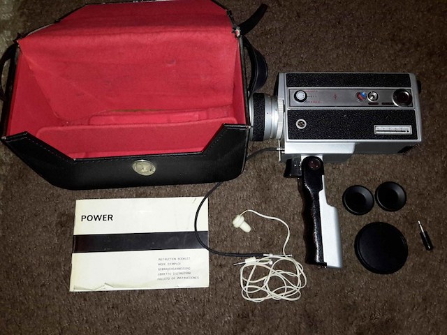 Super 8 kamera Power , made in Japan